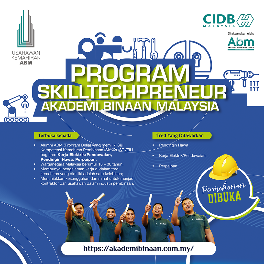 Skilltechpreneur ABM - Akademi Binaan Malaysia